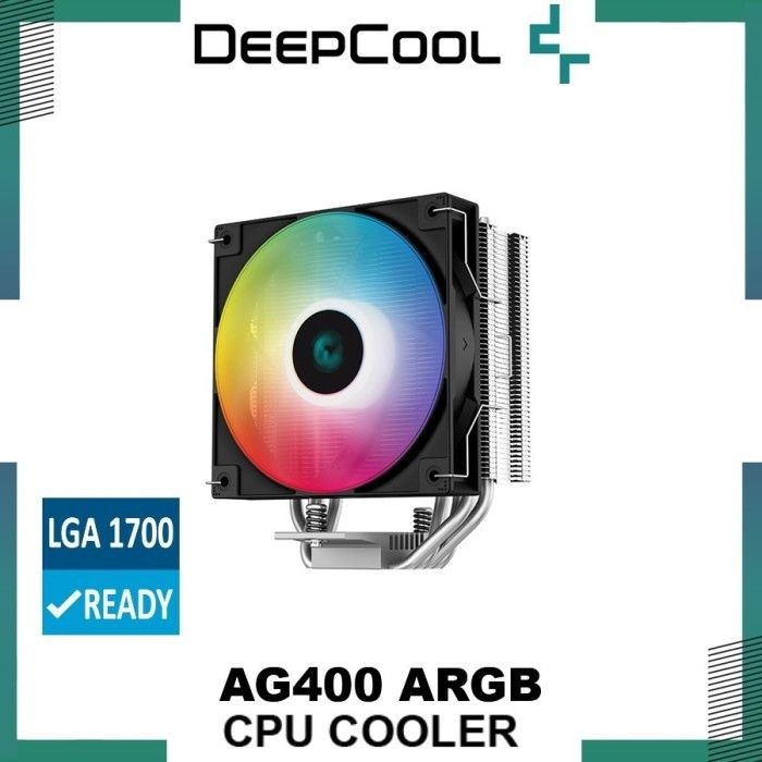 Deepcool CPU Cooler AG400 LED Fixed RGB | Lazada Indonesia