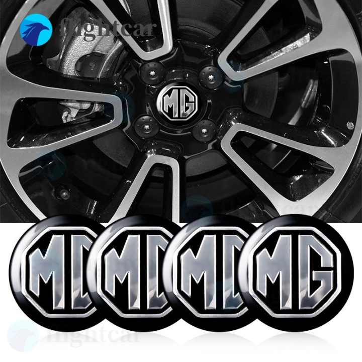 （FT）4pcs MG logo Car Wheel Center Hub Cap Sticker Emblem for MG | Lazada PH