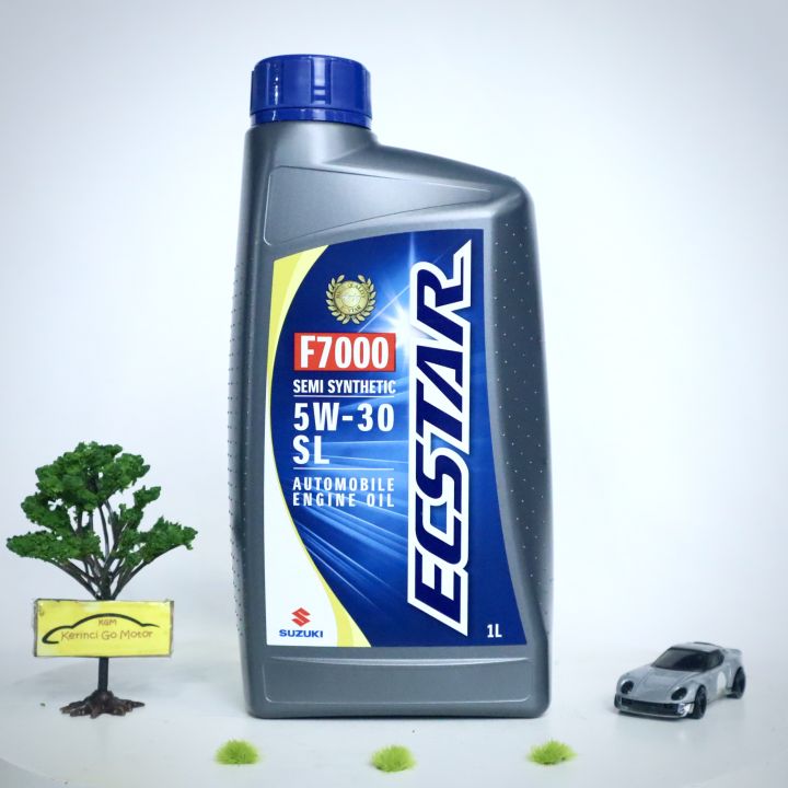 SGO Ecstar F7000 SAE 5W-30 SL 1 Liter Semi Synthetic Oli Pelumas Mesin ...