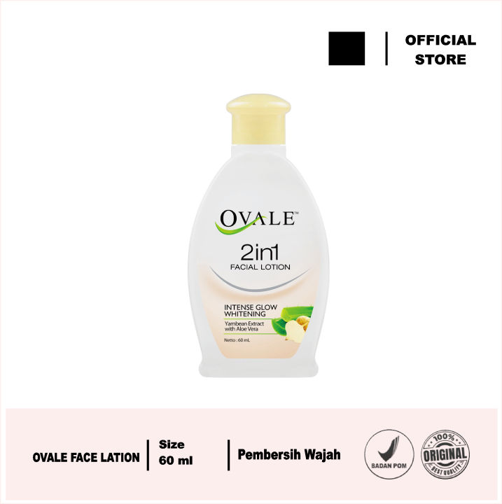 OVALE Pembersih Wajah 60ml Membantu Membersihkan Sisa Makeup | Lazada ...