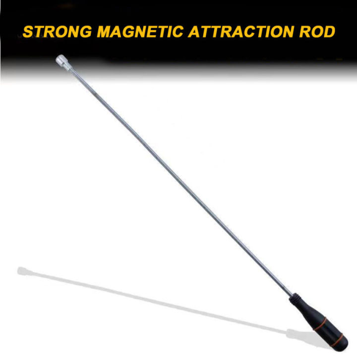 Flexible Magnetic Pickup Tool 25Inch Flexible Bend-It Magnet Snake Pick-Up Bendable Retriever ...