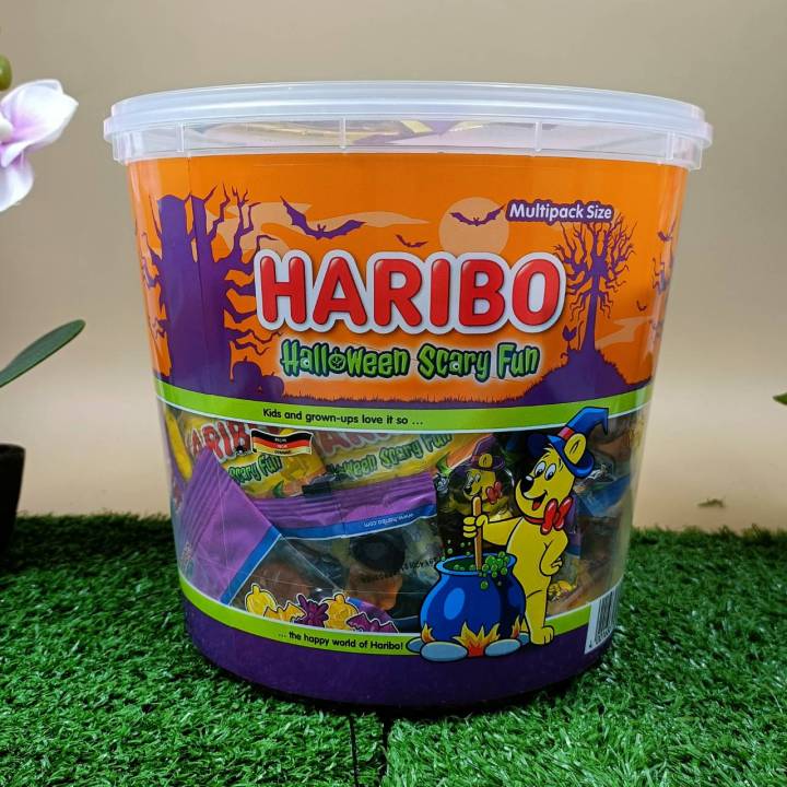 ฮาริโบ้ ฮาโลวีน สแกร์รี่ ฟัน(วุ้นเจลาติลสำเร็จรูปกลิ่นผลไม้รวม)HARIBO ...