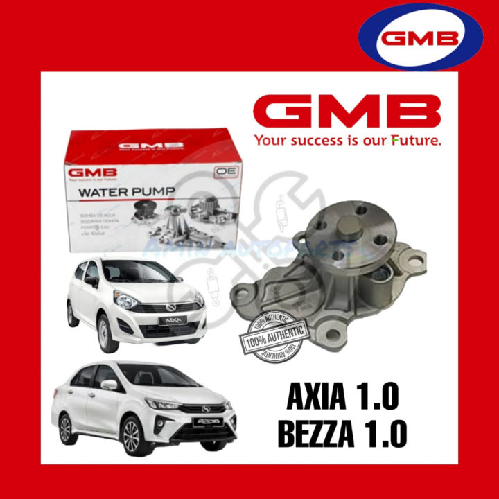 PERODUA AXIA / BEZZA ORIGINAL GMB WATER PUMP [GWT-159A] | Lazada