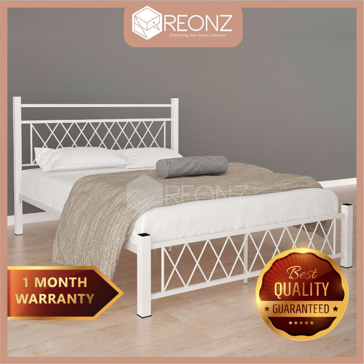 REONZ Beta Metal Single & Queen Bed Frame Katil single katil queen ...