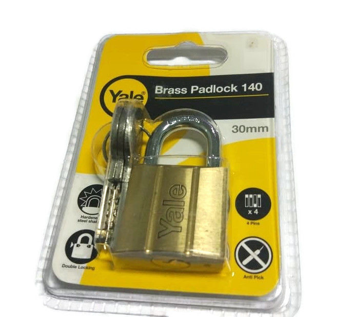Yale V140 Series Solid Brass Padlock 30mm | Lazada PH