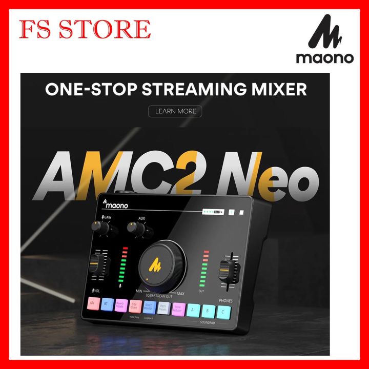 MAONO ORIGINAL (PIXEL MALAYSIA AGENT) AMC2 NEO ONE STOP AUDIO MIXER ...