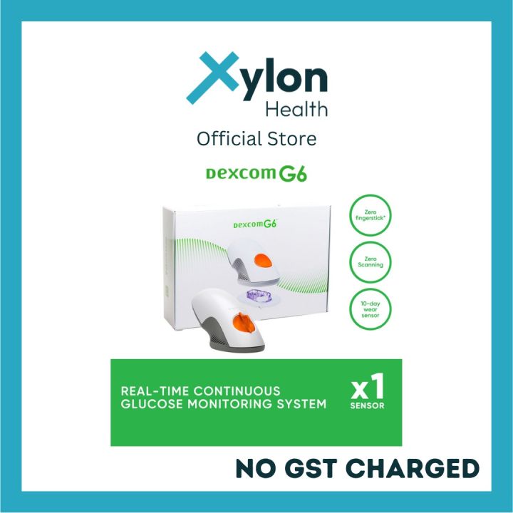 Dexcom G6 Continuous Glucose Monitoring (CGM) | Lazada Singapore