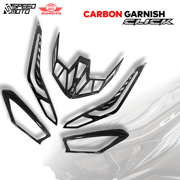 CLICK V2 GARNISH COVER 3 IN 1 SET T5401-03 FOR HONDA CLICK 125i / 150i ...