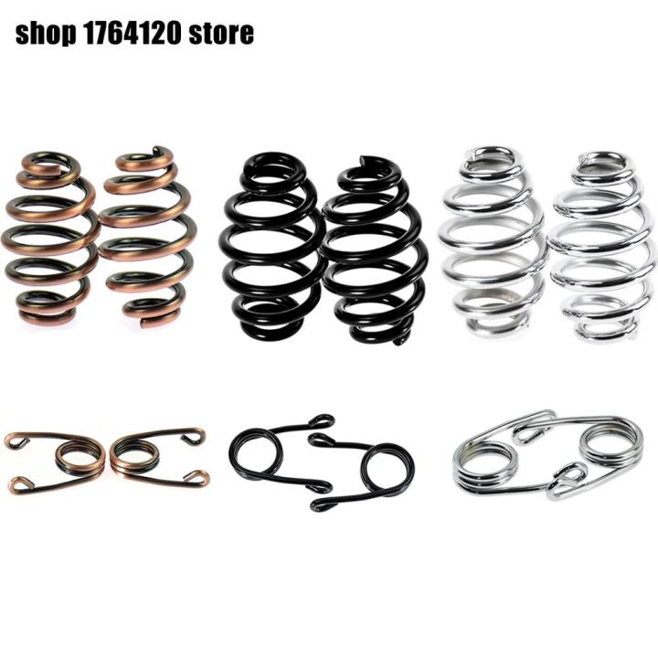 Motorcycle Torsion Solo Seat Springs BronzeBlackChrome For Harley ...