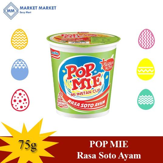 POP MIE CUP INSTANT NOODLE FOOD 75g FROM INDONESIA | Lazada PH