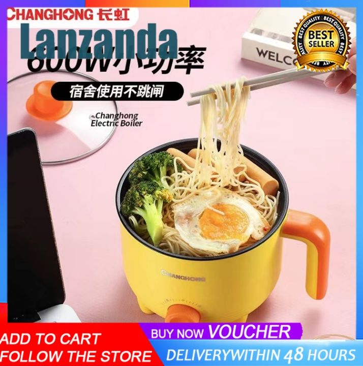 Mini Personal Electric Skillet & Rapid Noodle Maker, Perfect For ...