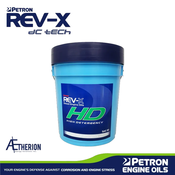 Petron Rev- X HD (HIgh Detergency Diesel Engine Oil SAE 30 (18 Liter Pail) | Lazada PH