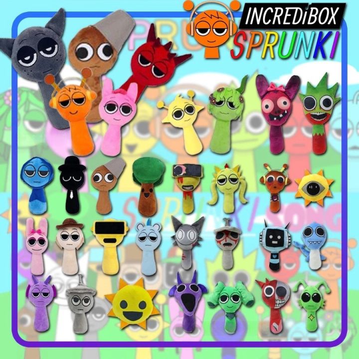 Sprunki Plush Toys Sprunki Incredibox Plush Doll Sprunki Game Kids ...