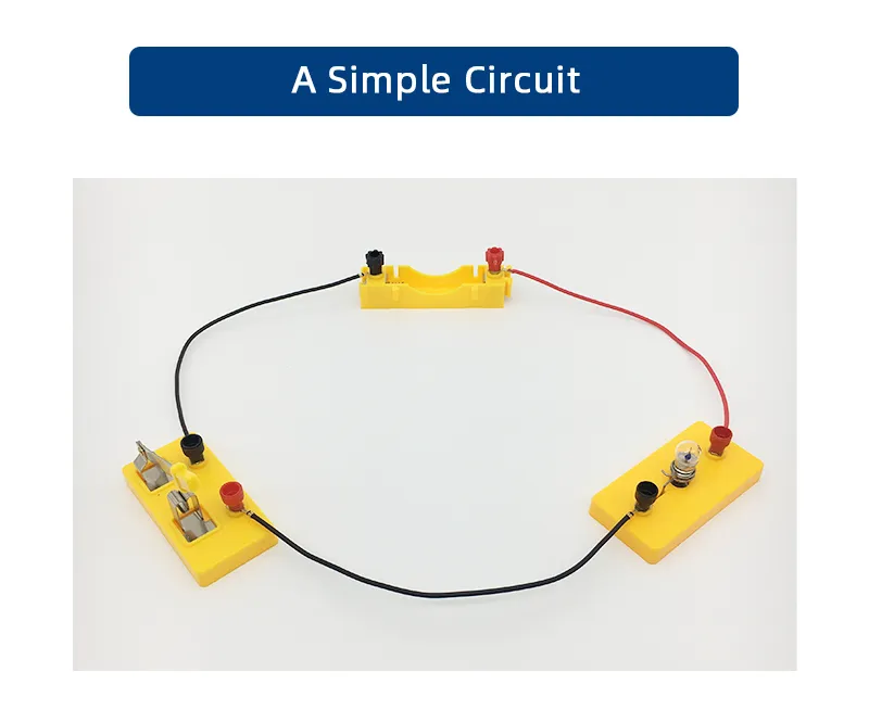 9 Physics Electrical Experiments Set Student Electric Circuit Kit Lab ...