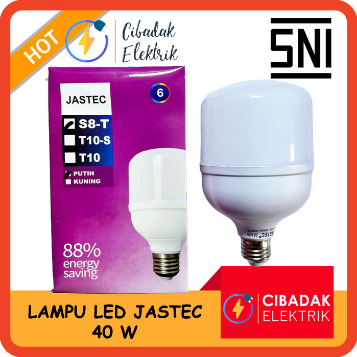 LAMPU LED BULB 40 WATT JASTEC / LED BULB 40W / LAMPU BOHLAM 40 W | Lazada Indonesia