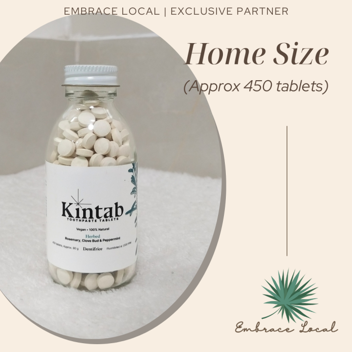 KINTAB TOOTHTABS Home Size (450 tablets) New & Improved Formula ...