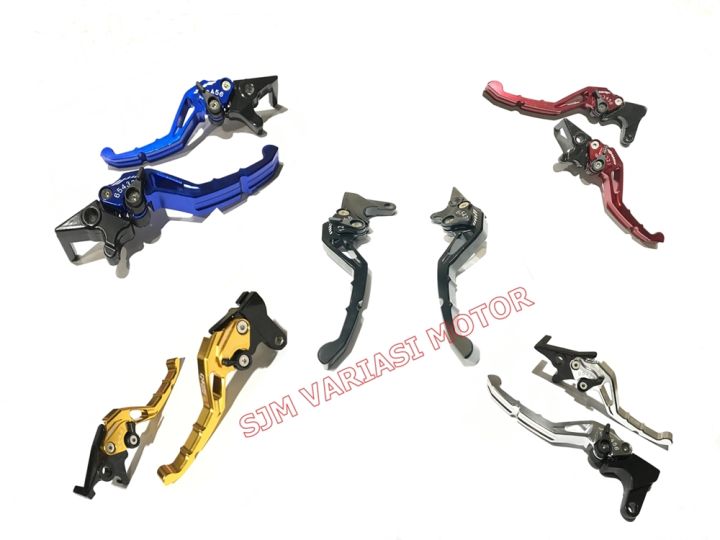 HANDLE REM FREEGO LEXI AEROX WARNA SILVER merah gold hitam biru HANDLE ...