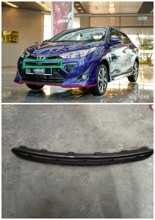 (wgap)front bumper grill trim for upper grill for toyota vios gen4 2018 ...