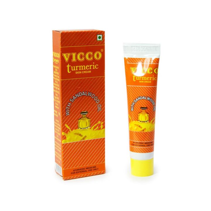 VICCO TURMERIC SKIN CREAM WITH SANDALWOOD OIL 30G | Lazada