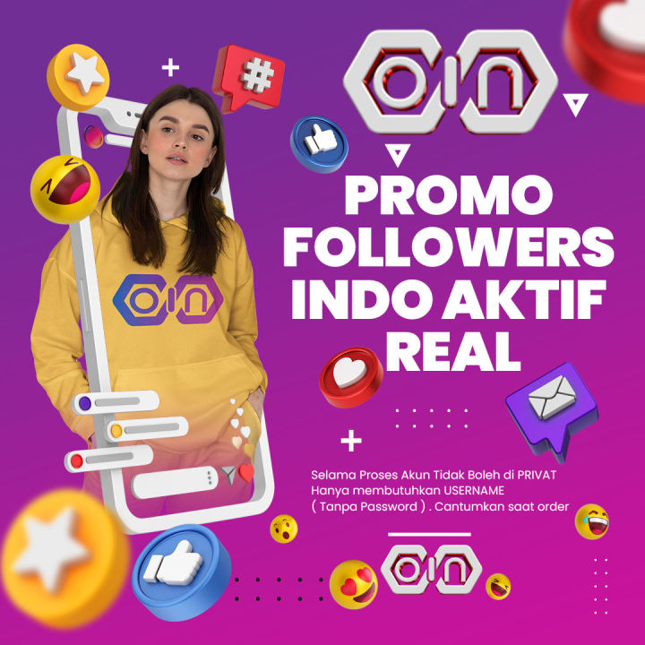Promo FOLLOWERS IG PERMANEN Real Indo | Lazada Indonesia