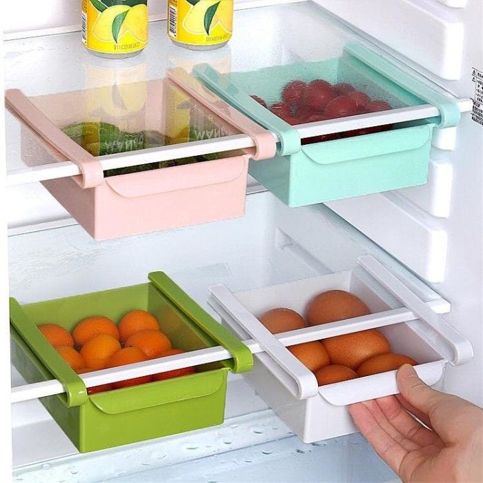 Rak kulkas / storage box wadah penyimpanan makanan kulkas | Lazada ...