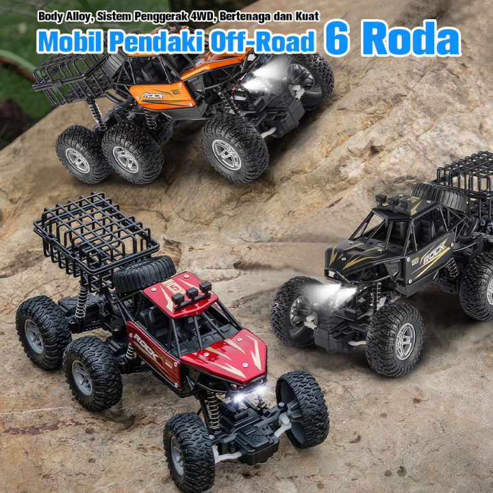 (Hadiah Gratis)Mobil Remote Control Off-road RC Offroad 4x4 Tahan Air ...