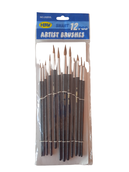 HBW Smart Artist Brushes (12 brushes/set) No.20253L | Lazada PH