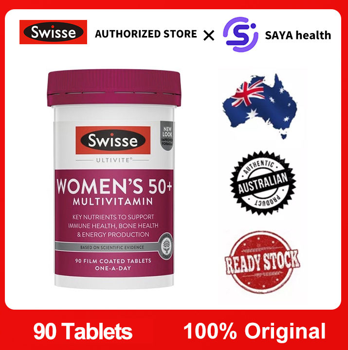 Swisse Ultivite Women’s 50+ Multivitamin 90 Tablets | Lazada PH