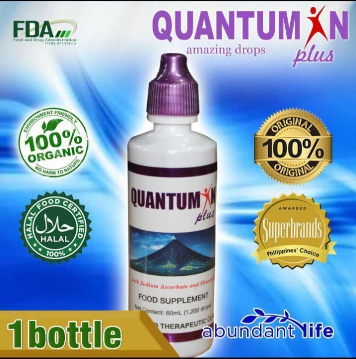 1 BOTTLE QUANTUMIN PLUS 60ML AUTHENTIC SOLD BY ABUNDANT LIFE | Lazada PH