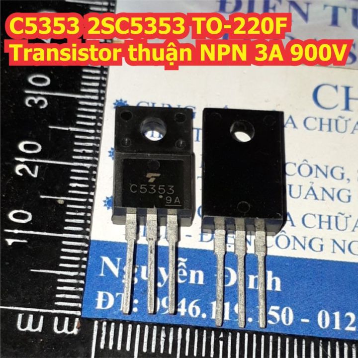 5 con C5353 2SC5353 5353 TO-220F Transistor thuận NPN 3A 900V kde8500 ...
