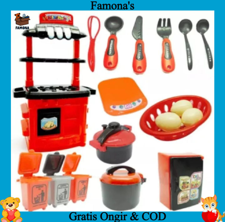 Gratis Ongkir Mainan Kompor Set Mk25 Anak Prempuan Mainan Masakan