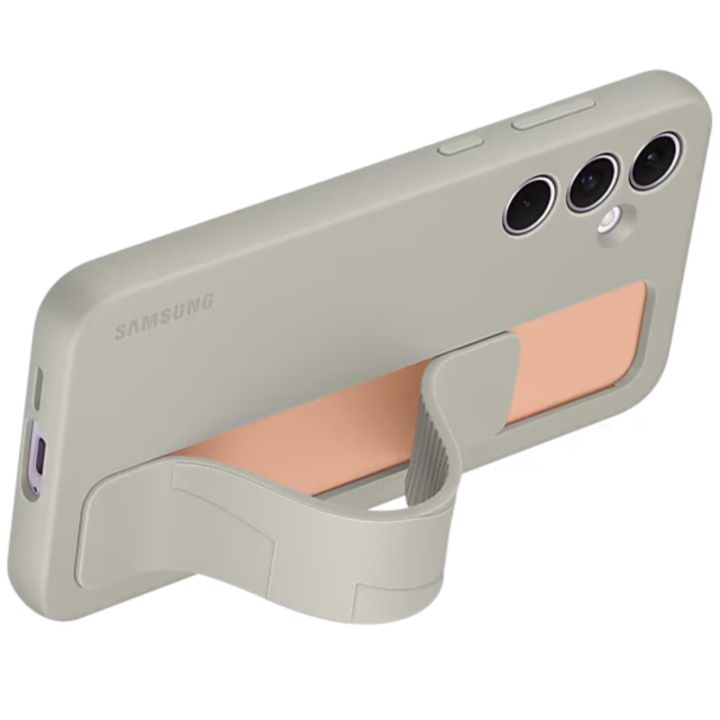 Original Black Galaxy A55 5G Standing Grip Case High Quality EF-GA556TJEGWW EF-GA556 | Lazada PH