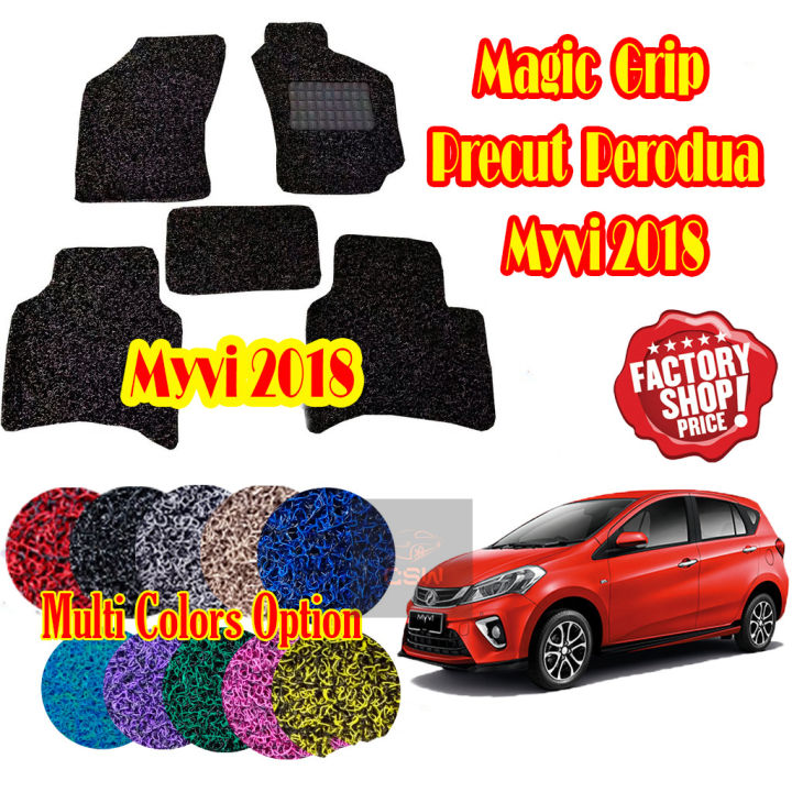 Perodua Myvi 2018 - 2021 Gear Up OEM Precut 18/20mm+- PVC Carpet Karpet ...