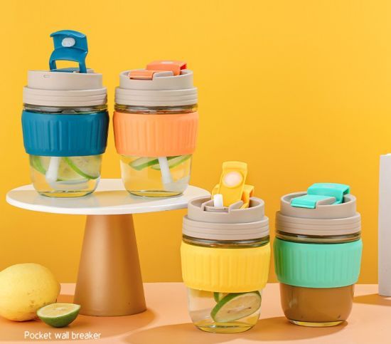 KRAMER Thick Glass Drinking Cup Hot And Cold Slub Glass Double Drinking ...