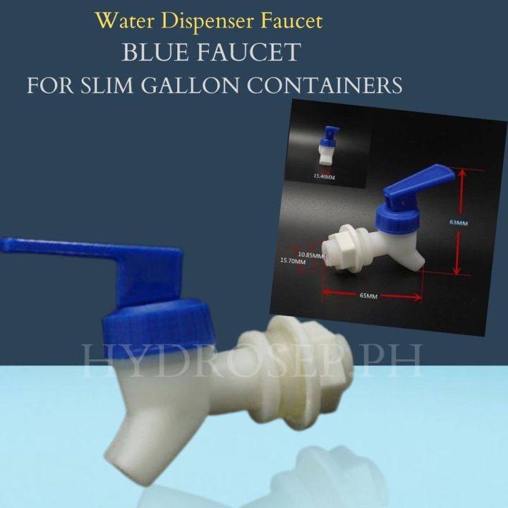 Blue faucet for 5 Gallon water containers Slim | Lazada PH