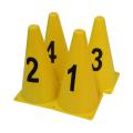 Gazechimp 8 Pieces Soccer Cones with Numbers Soccer Training Marker for ...