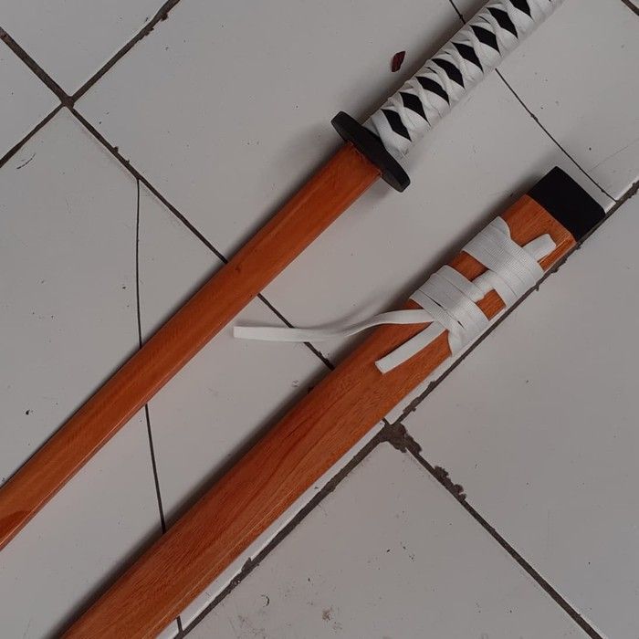 katana bokken ( pedang samurai kayu premium 61cm ) plus sarung new2020 ...