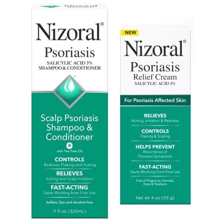 Nizoral Psoriasis Relief Cream | Shampoo | Pre Shampoo | Shampoo ...