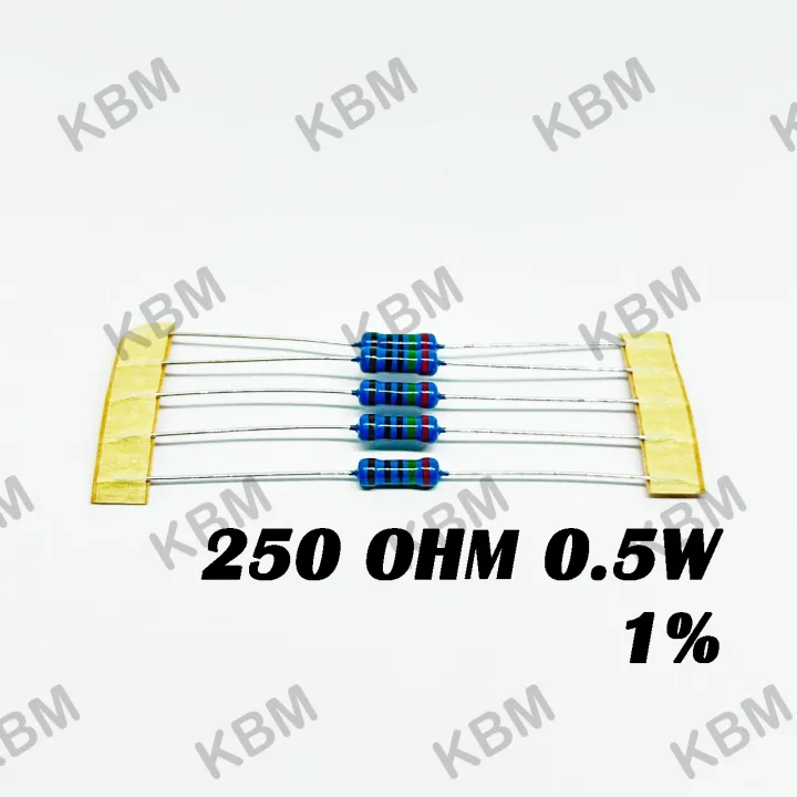 Resistor ตัวต้านทาน 250 ohm 0.25W 0.5W 5W 10W | Lazada.co.th