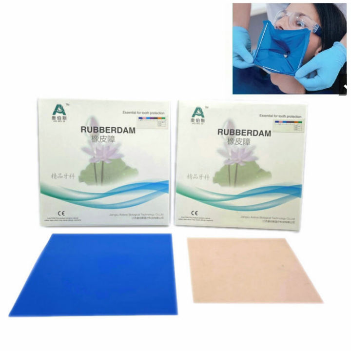 Dental Dams Non-Sterile Dams Natural Rubber Latex Material Multiple ...
