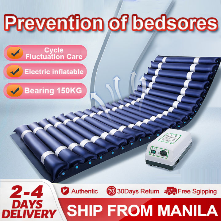 VBELL Medical anti-decubitus air mattress single turn over inflatable ...