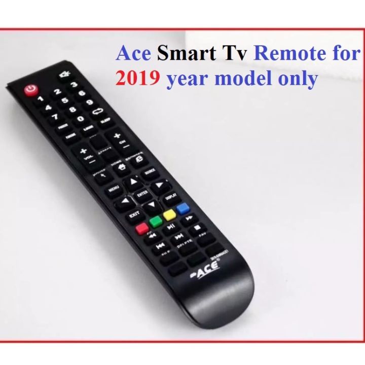 ACE 2619 Smart TV Remote Control for 2019 Year Model Only Ace Smart Tv ...