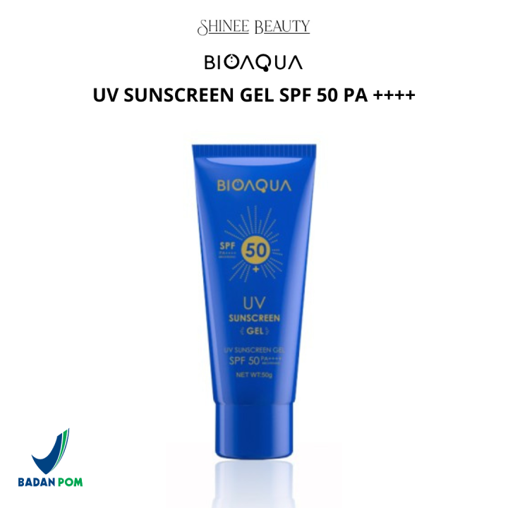 BIOAQUA UV Sunscreen Gel SPF 50 PA ++++ 50g | Lazada Indonesia