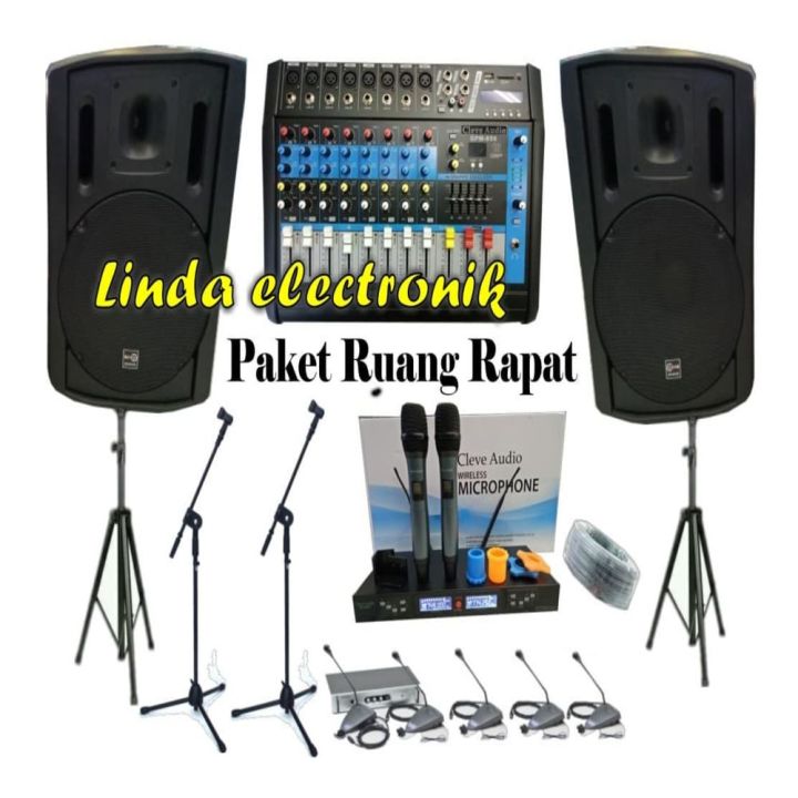 Paket Sound System Profesional Khusus Rapat Kantor Dan Lain2 | Lazada ...
