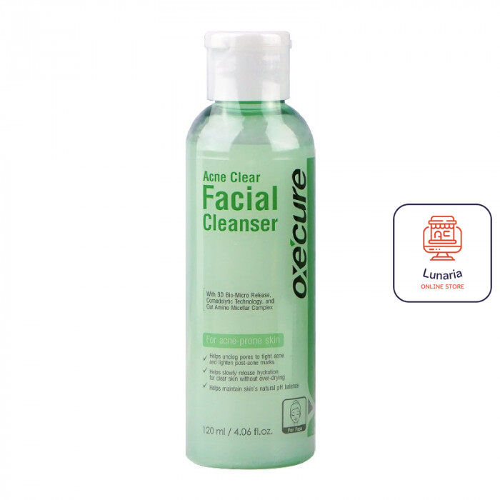 Oxe Cure Acne Clear Facial Cleanser อ๊อกซี่เคียว แอคเน่ เคลียร์ เฟเชี่ยว คลีนเซอร์ ขนาด 120 ml ...