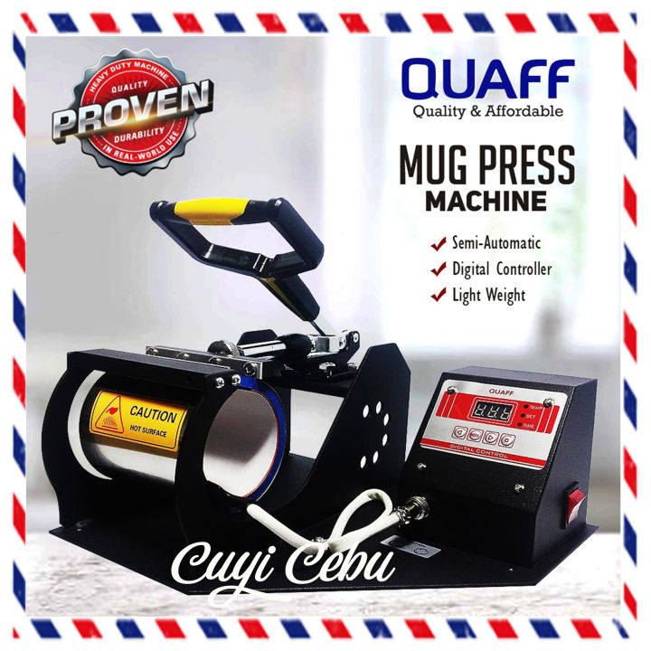 Quaff Mug Press Machine - Cuyi Cebu | Lazada PH