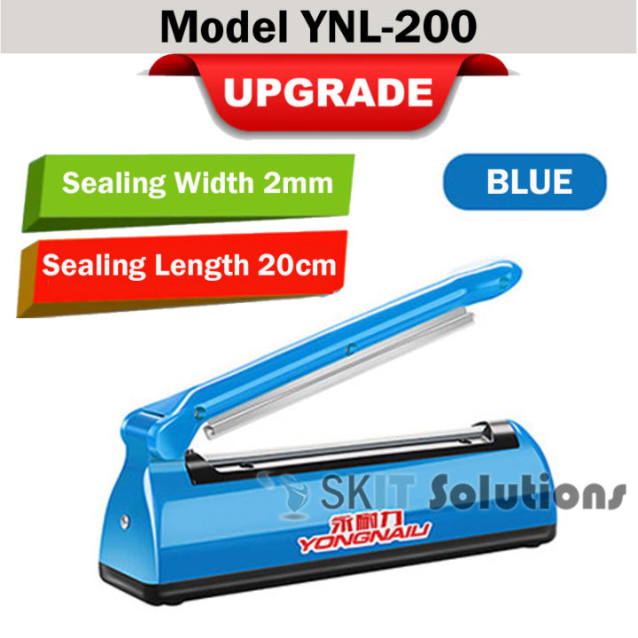 20cm / 30cm / 40cm Impulse Food Packaging Hand Heat Sealer Bag Sealing ...