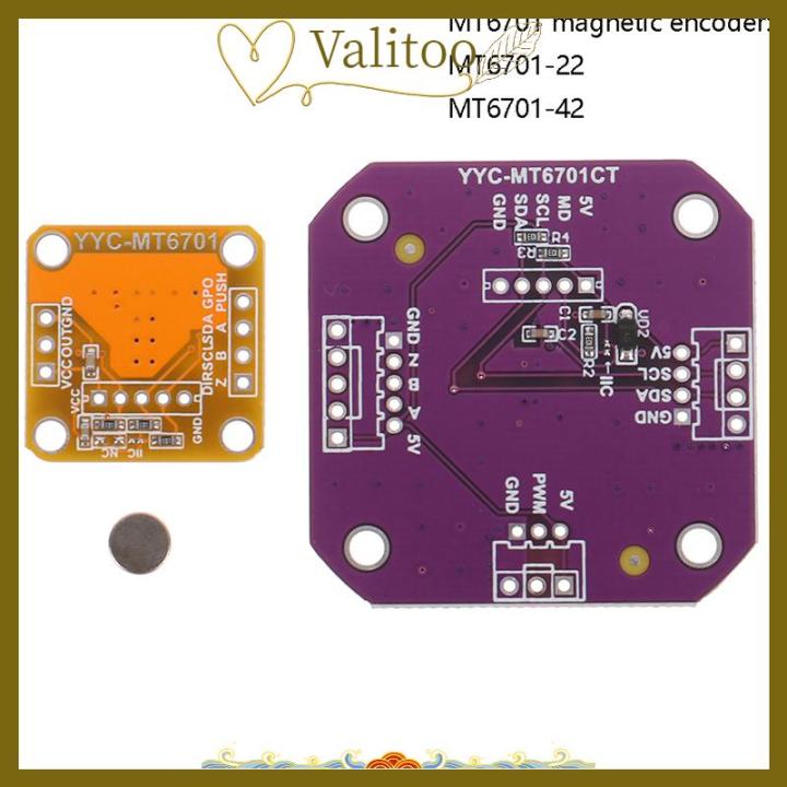 [Valitoo] Magnetic Encoder MT6701 Magnetic Induction Angle Measurement ...