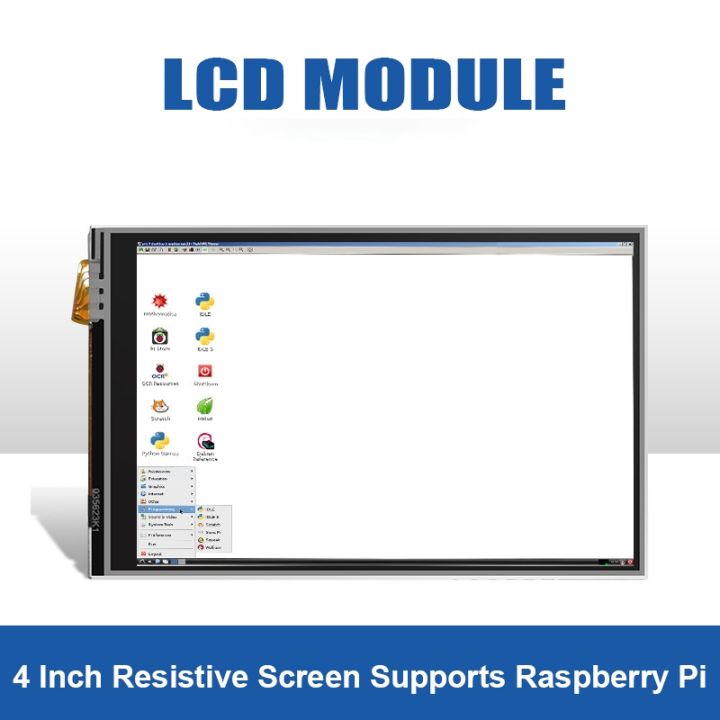 4 Inch LCD Screen SPI Interface LCD Module Display with Resistive Touch ...