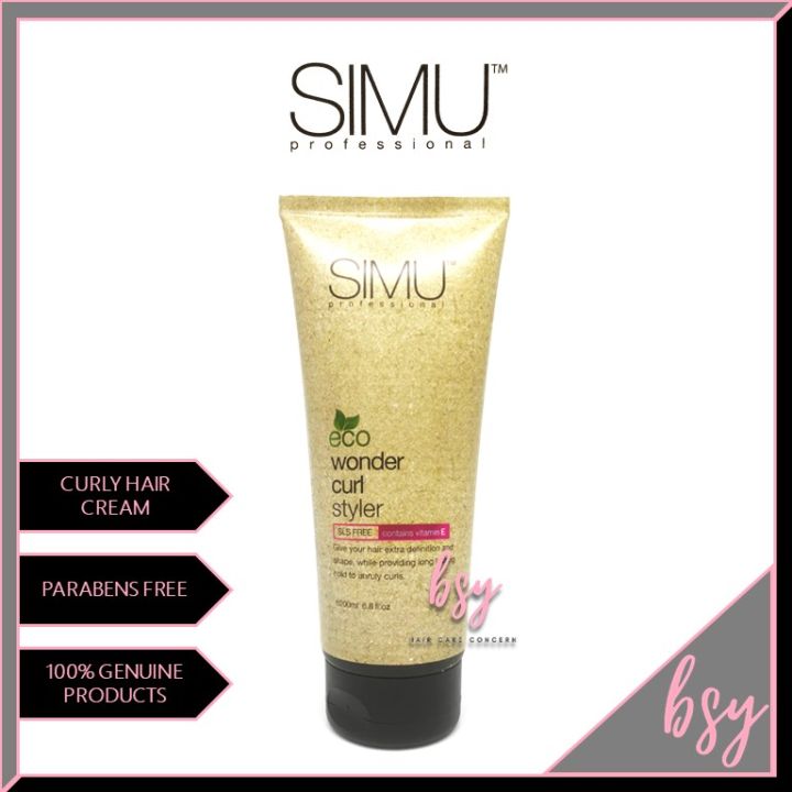 SIMU Eco Wonder Curl Styler SLS FREE - 200ml | Lazada